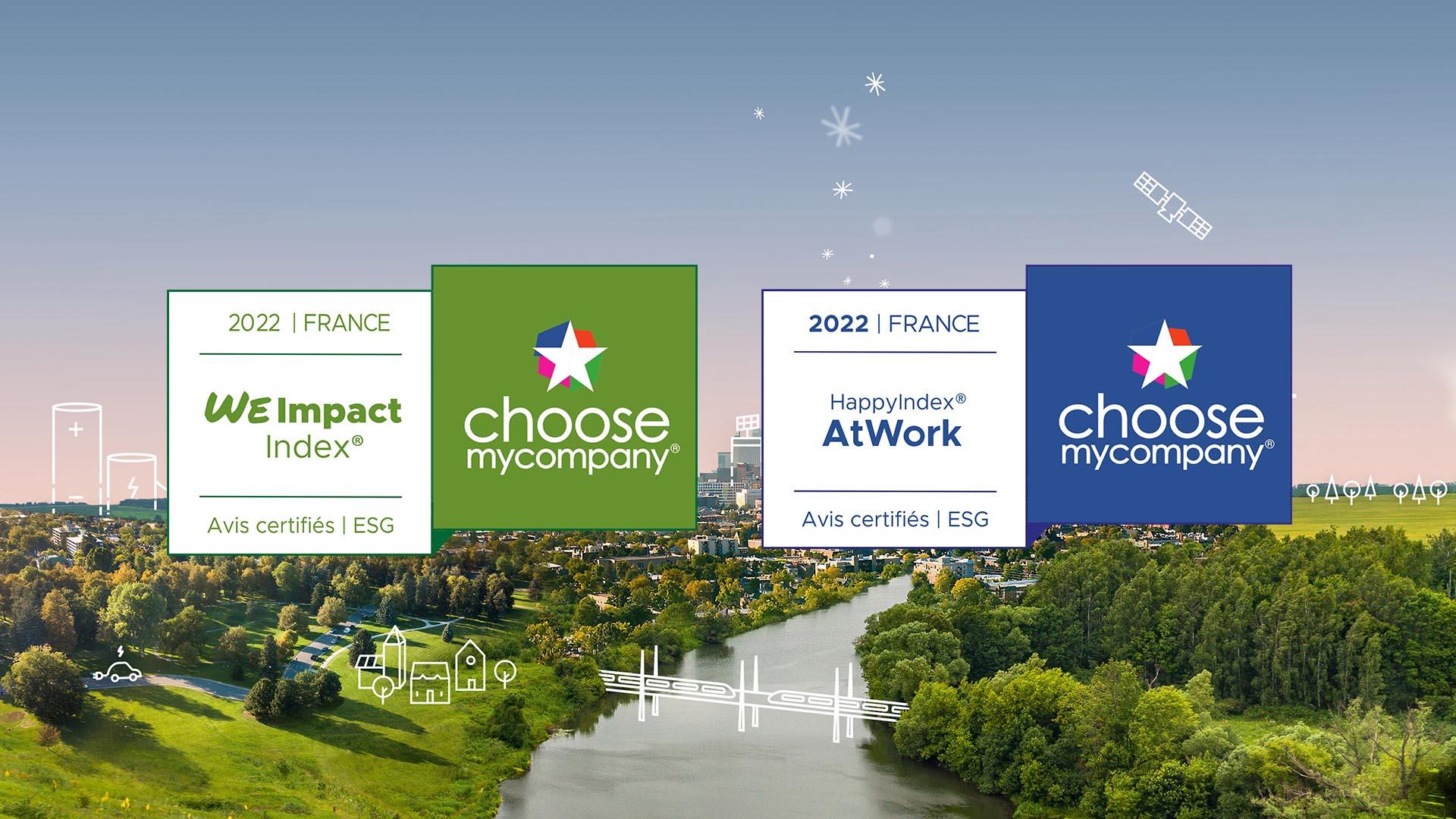 Mirova awarded HappyAtWork® and WeImpactIndex® labels | Mirova