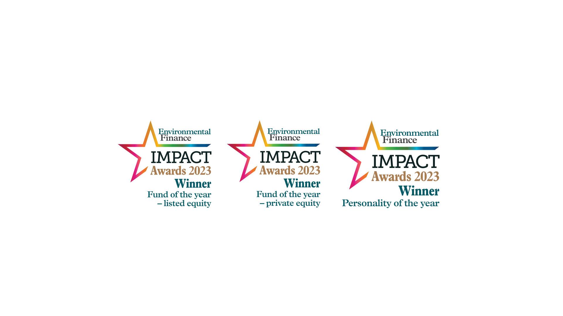 Mirova wins three awards Environmental Finance IMPACT Awards 2023 | Mirova
